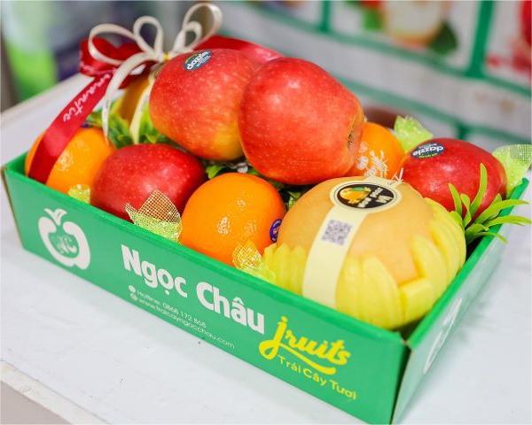 Hộp hoa quả nhập khẩu đẹp, sang trọng, đẳng cấp, giá rẻ bán tại Hà Nội